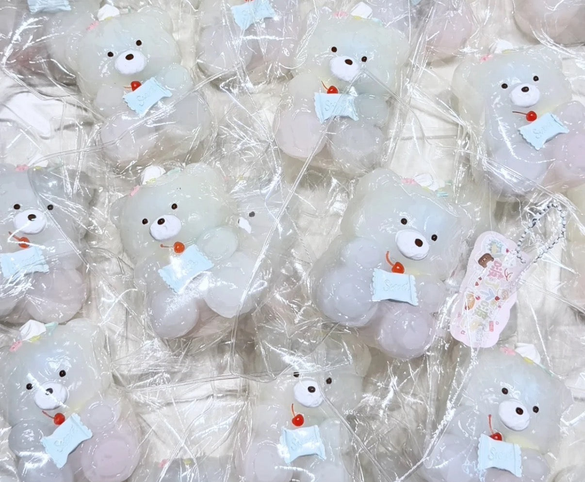 Bear coconut oil texture Taba Squishy – Jellysquishy